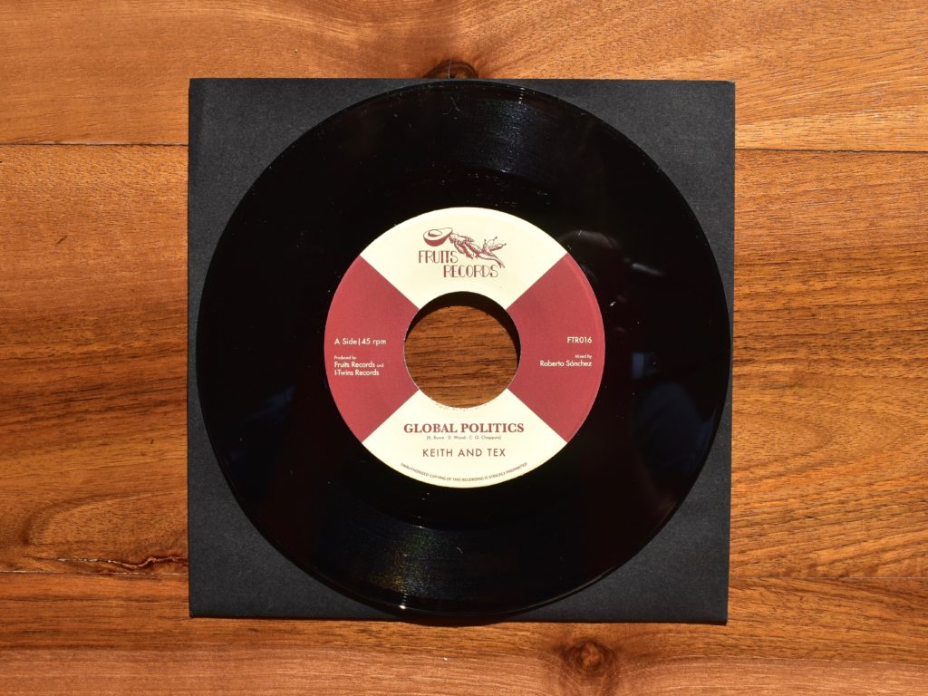 Fruits Records | Global Politics - Single 7" Vinyl